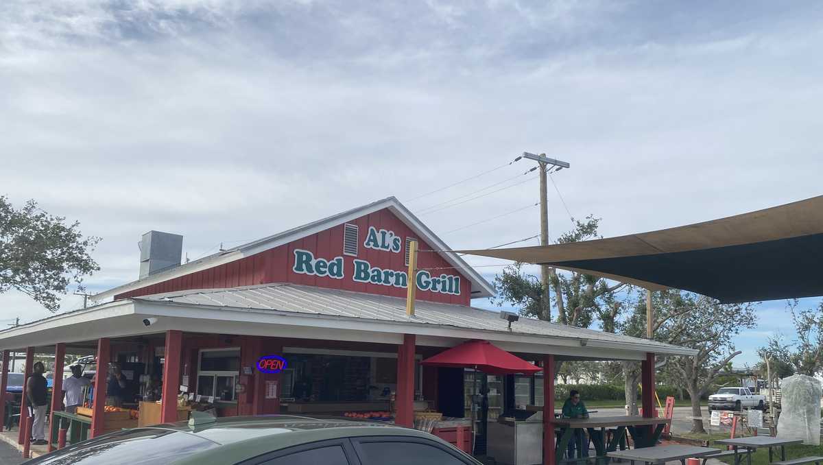 Owner of Al's Red Barn Grill in Fort Pierce reopens after it was ...