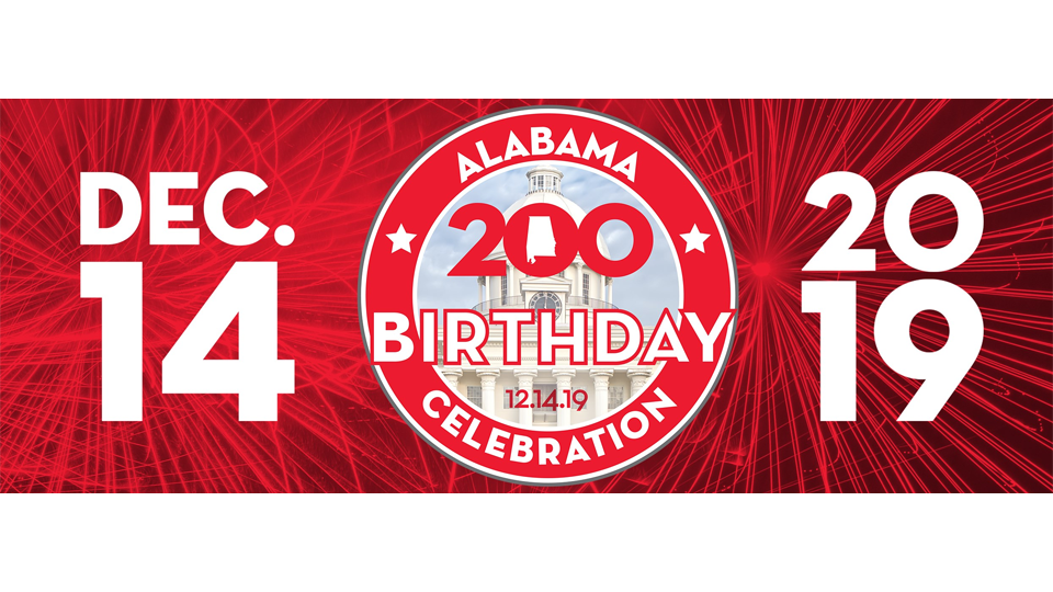 Schedule of events for Alabama's bicentennial celebration in Montgomery