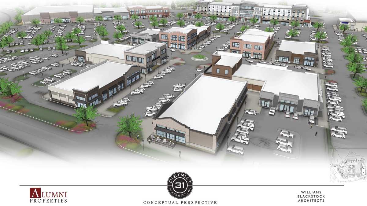 City of Alabaster approves new 'District 31' shopping development