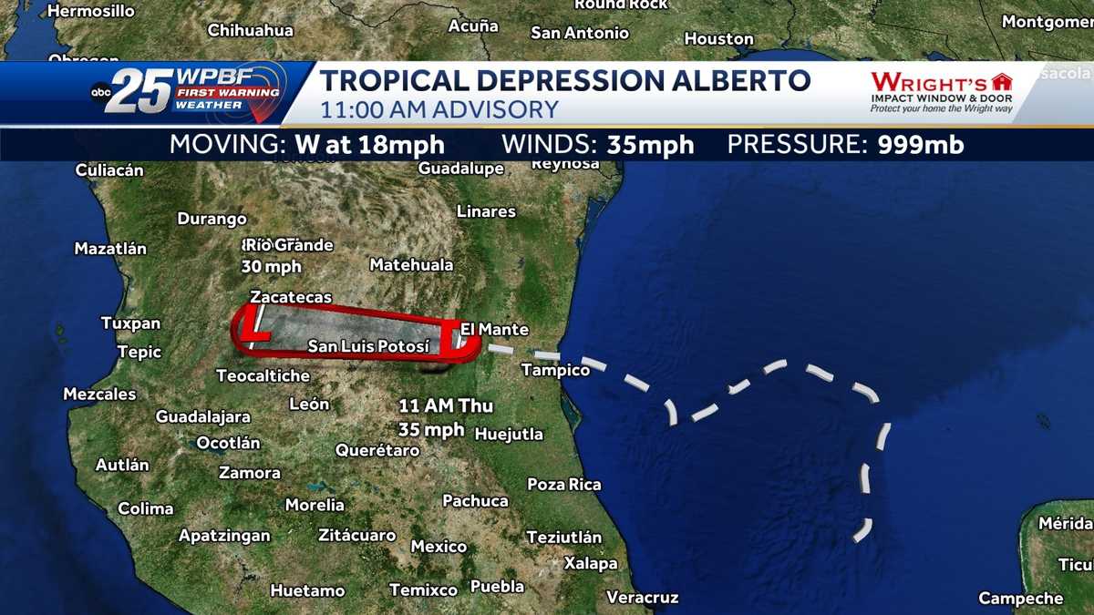 Tracking Alberto