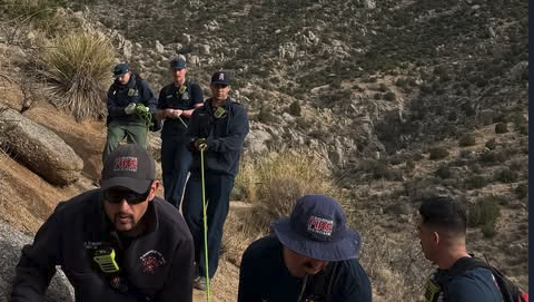 Injured hiker rescued above Embudito Trailhead