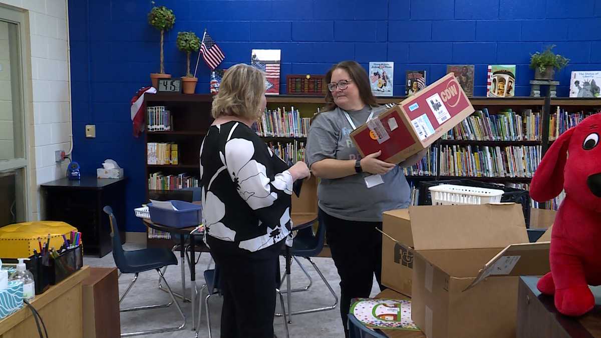 Ballman Elementary students return to updated building Wednesday