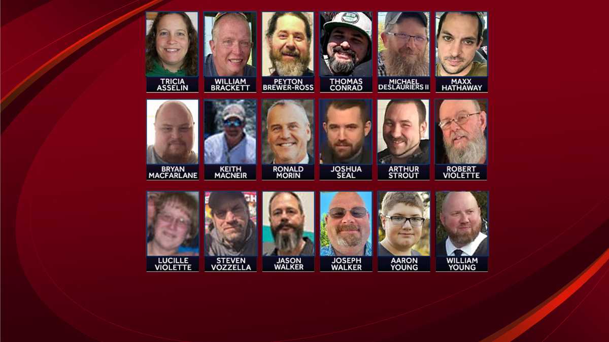 Lewiston Maine Mass Shooting Victims Learn More
