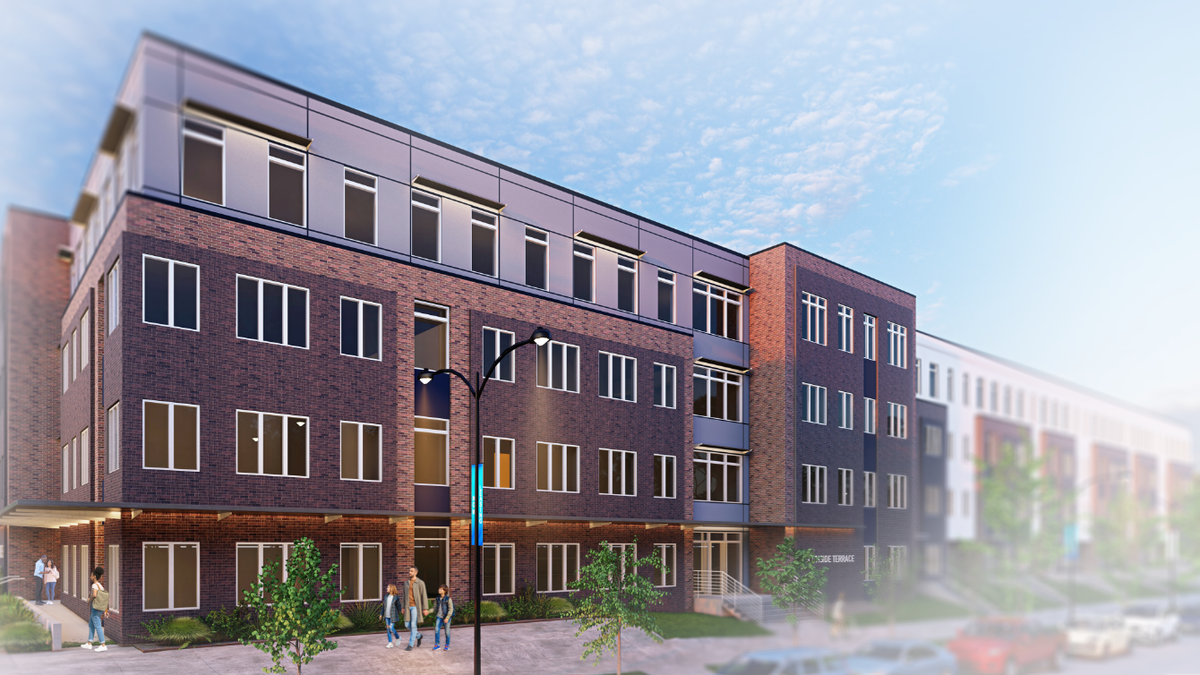 Omaha's Southside Terrace redevelopment new apartment building