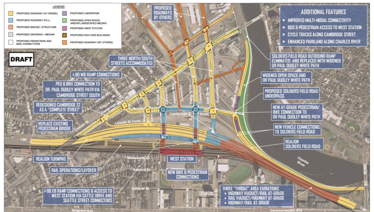 Cost of Mass Pike Allston interchange project could be $1.2 billion