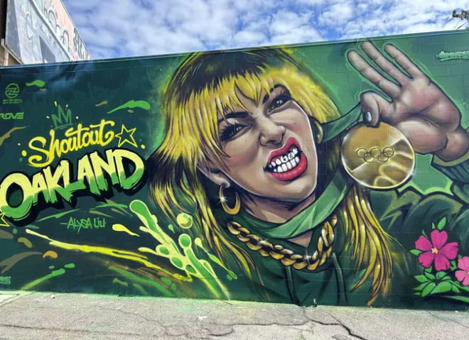 Alysa Liu now has her own massive mural: See it here