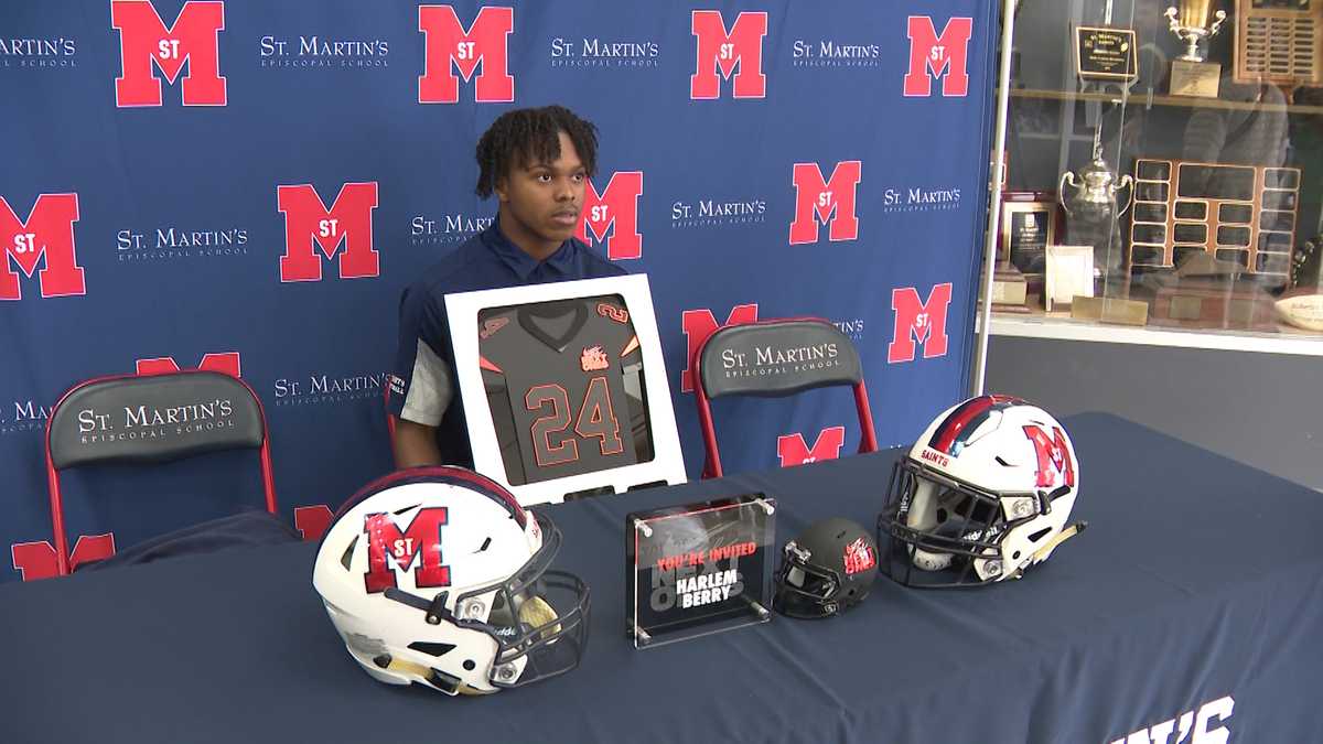 New Orleans St. Martin's Harlem Berry LSU Tigers