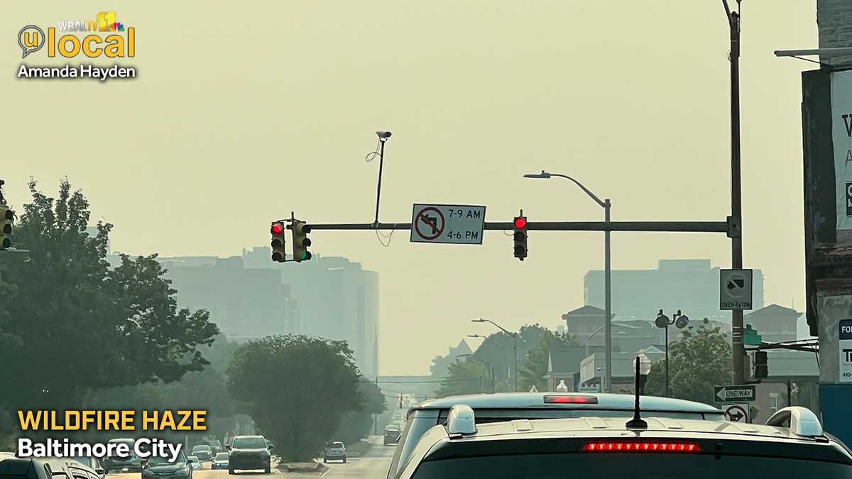 Smoke in Maryland from Canada wildfires | Photos