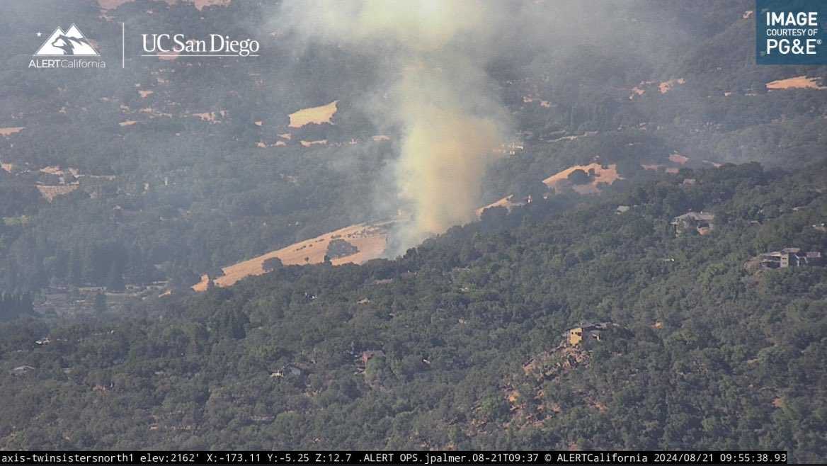 Crews stop forward progress of Amaral Fire near Green Valley