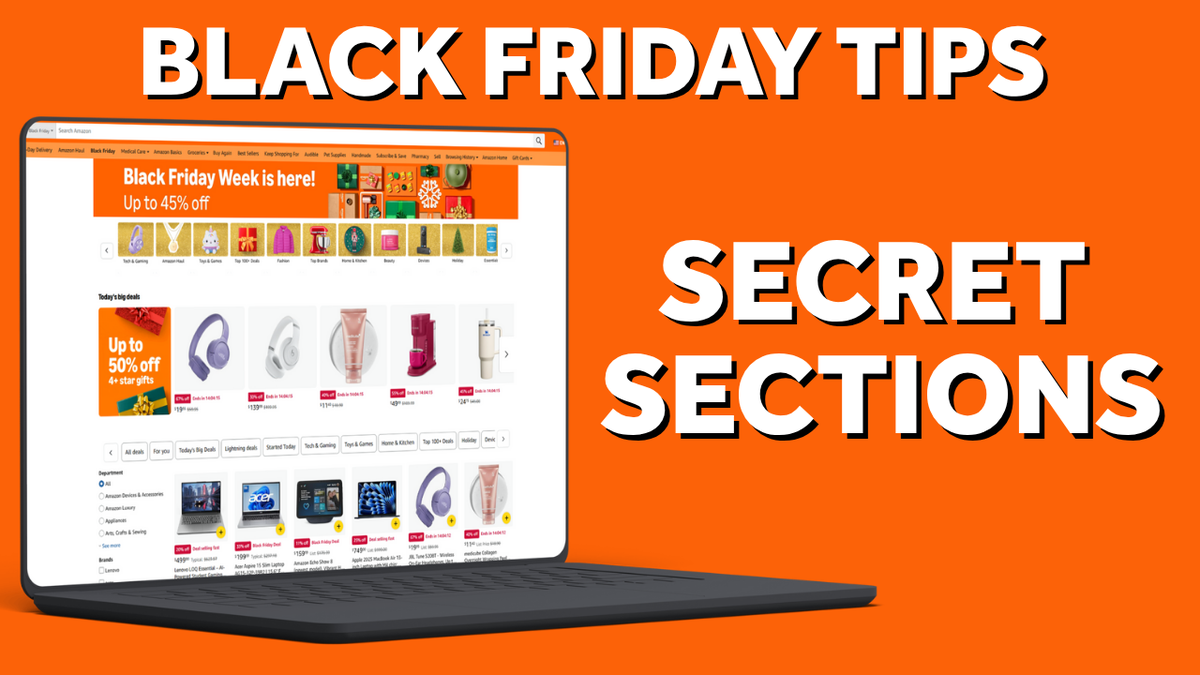 Know these sections to score new Black Friday deals on Amazon