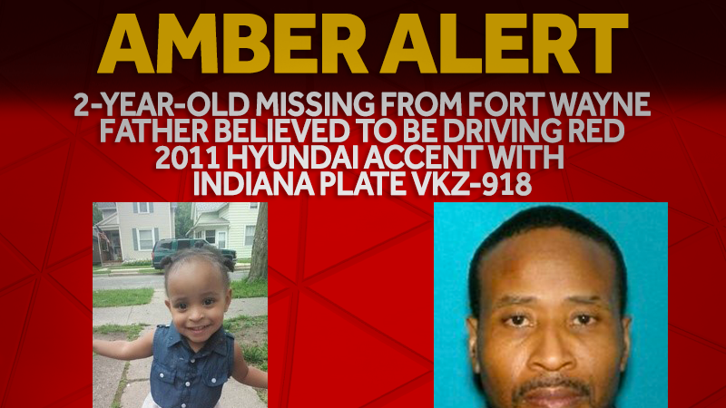 Update Amber Alert Issued For Indiana Girl Canceled