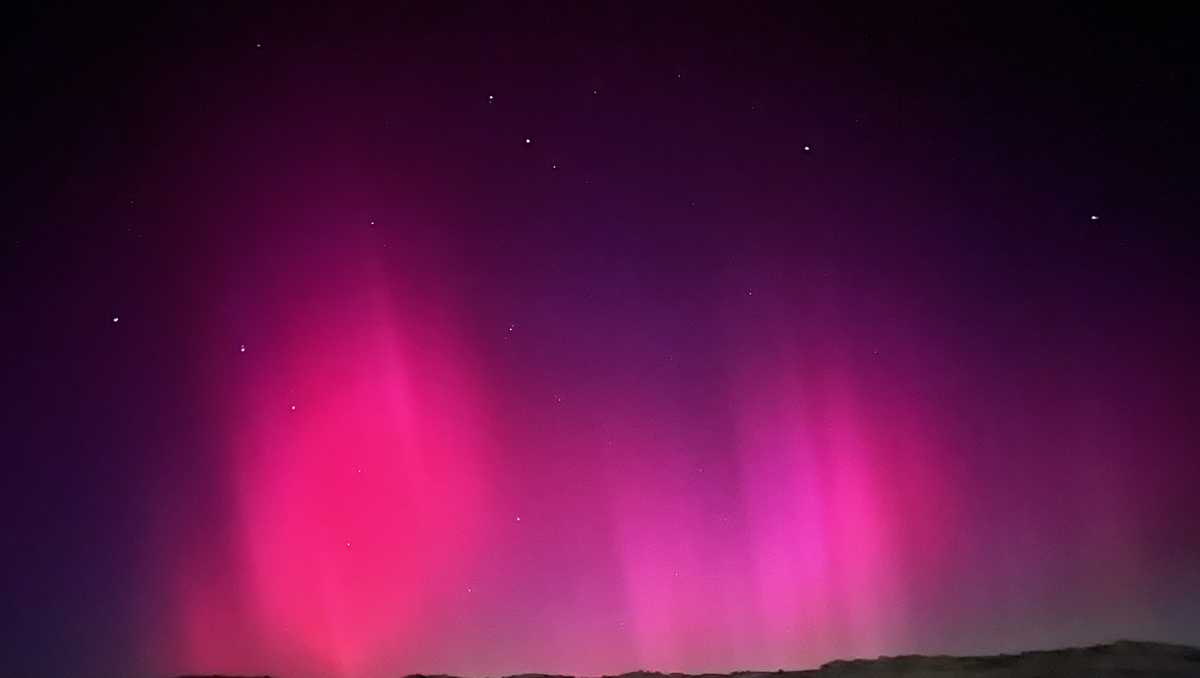 Northern lights seen in Albuquerque and across New Mexico