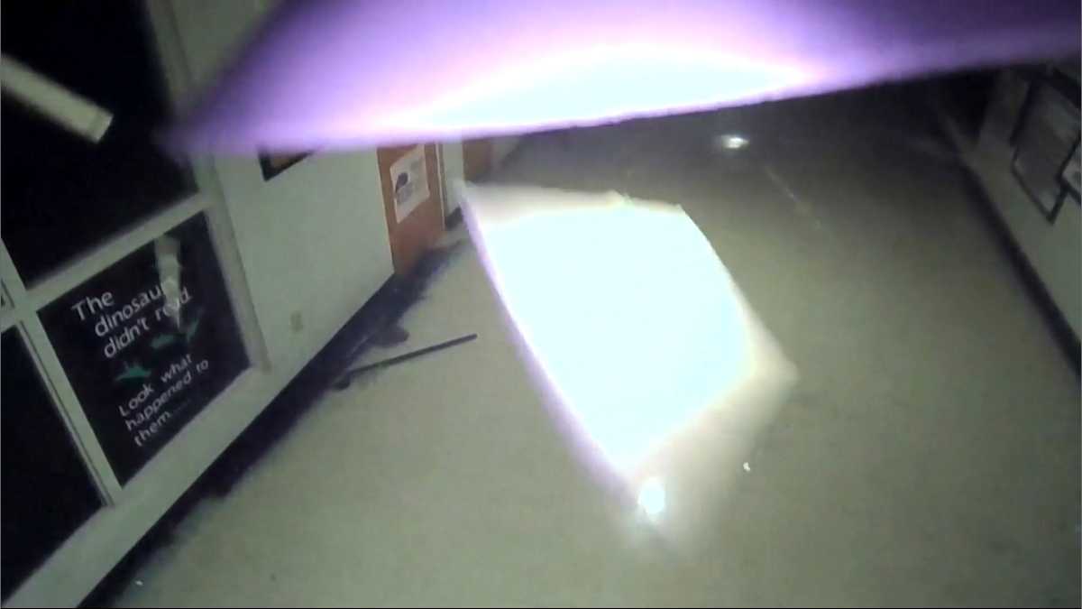 School surveillance cameras capture moment tornado struck in Amory