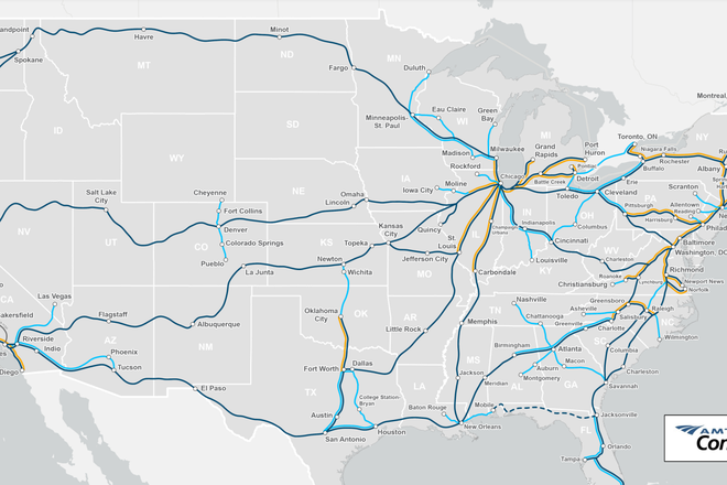 New Amtrak route from Louisville to Chicago part of President Biden's ...