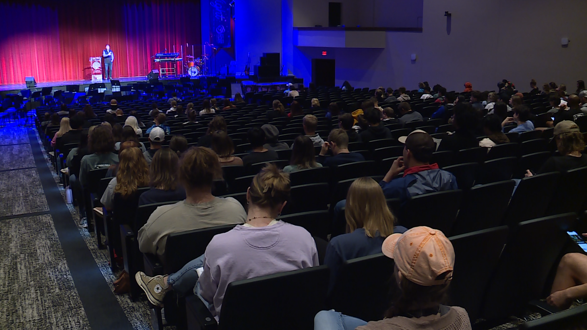 Upstate university renovates auditorium on campus