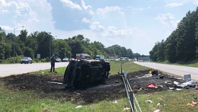 One person dead, one airlifted out after crash on I-85 in Anderson ...