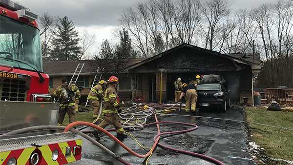 Woman helped to safety after fire quickly spread through Anderson Twp. home