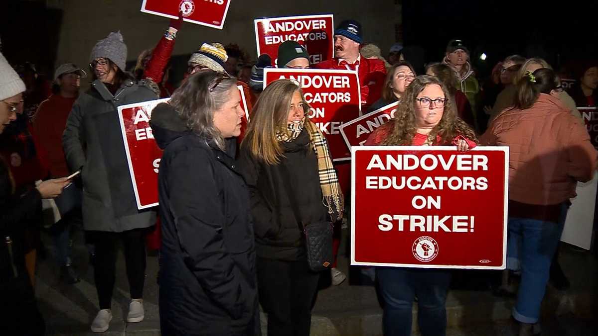 Classes canceled on Monday as negotiations stall in Andover