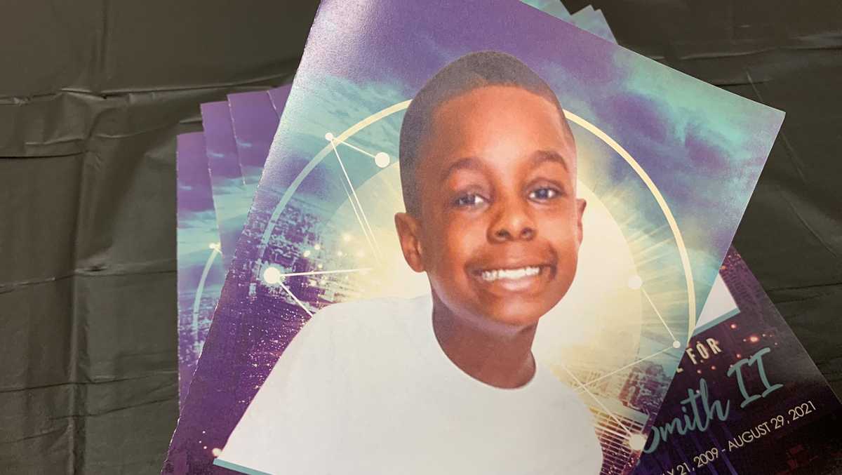 Family, friends say goodbye to boy beaten to death with hammer