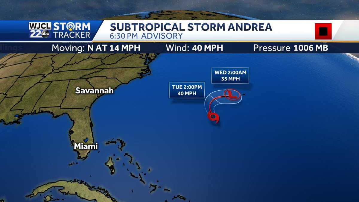 An early start to hurricane season...Subtropical Storm Andrea forms in ...