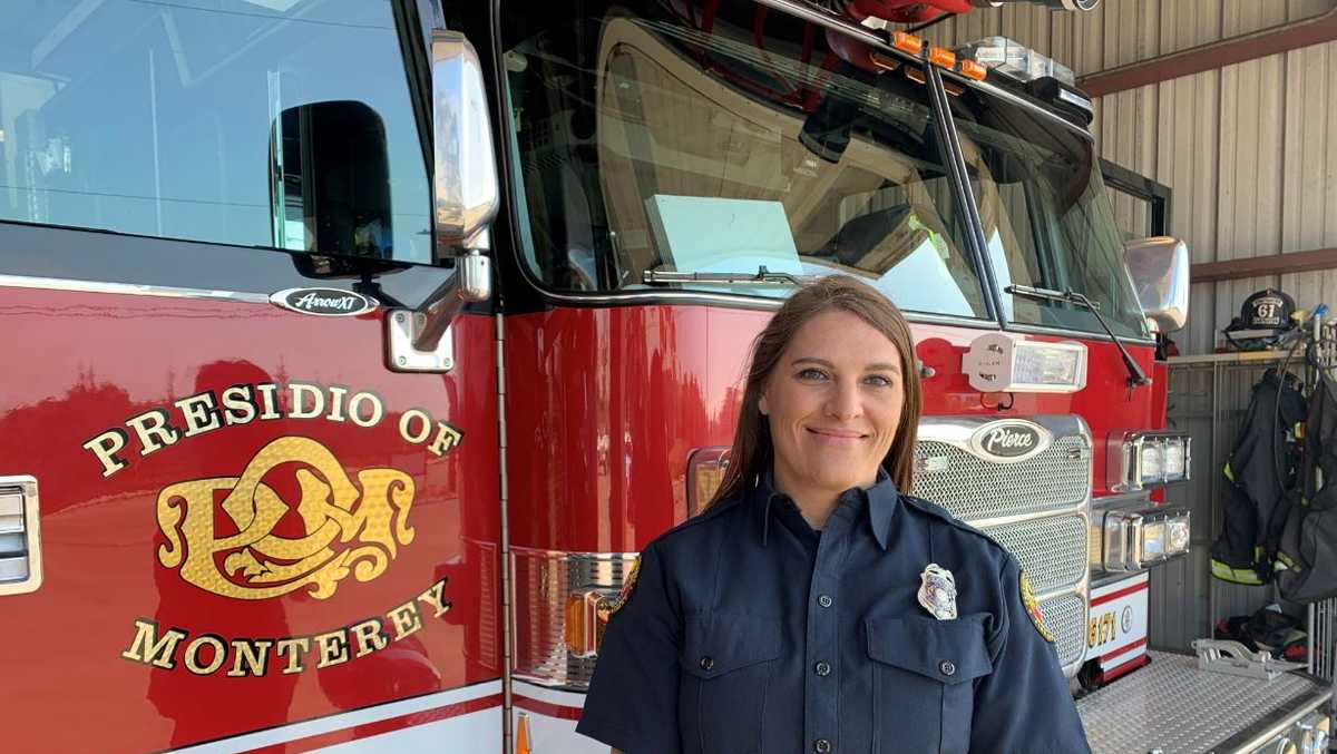 Presidio of Monterey welcomes first female firefighter
