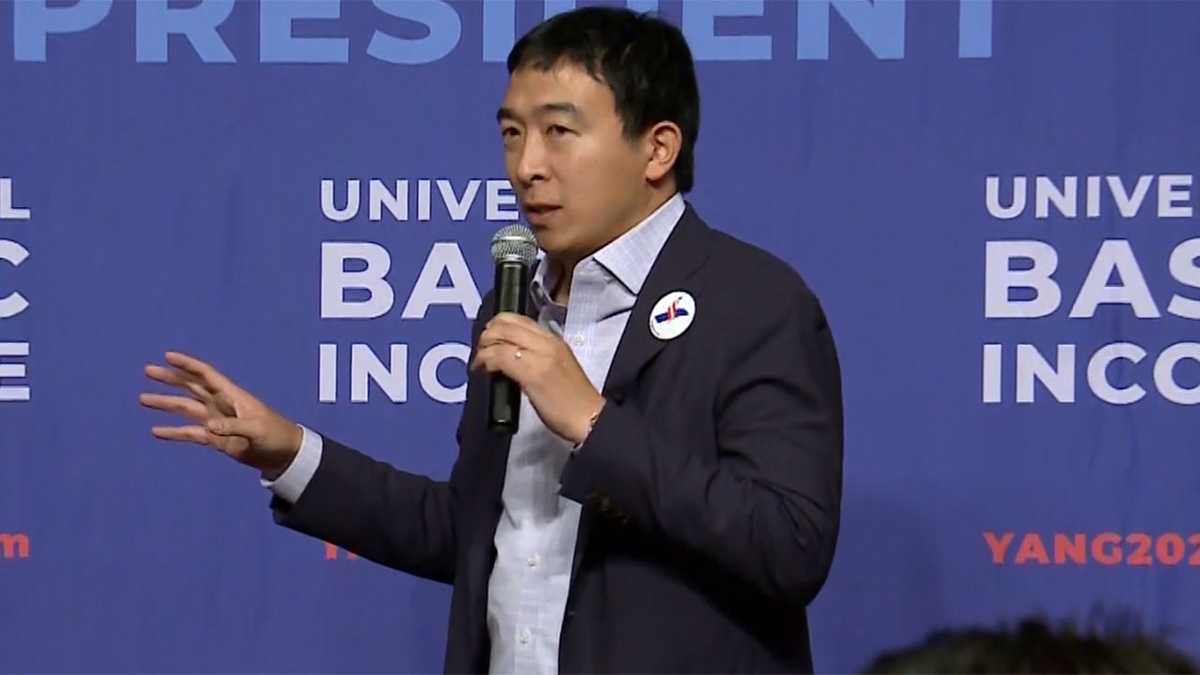 NH Primary Source: Democratic presidential candidate Andrew Yang says ...