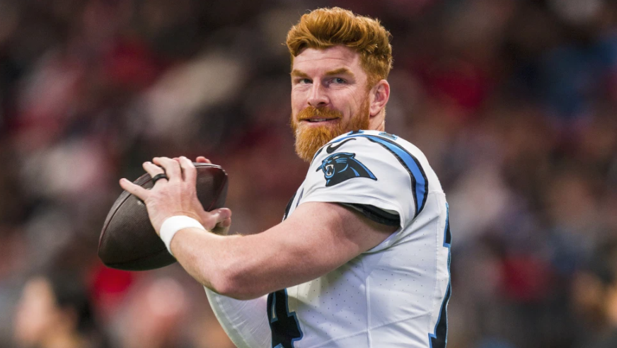 Panthers re-sign veteran QB Andy Dalton to a 2-year contract to back up ...