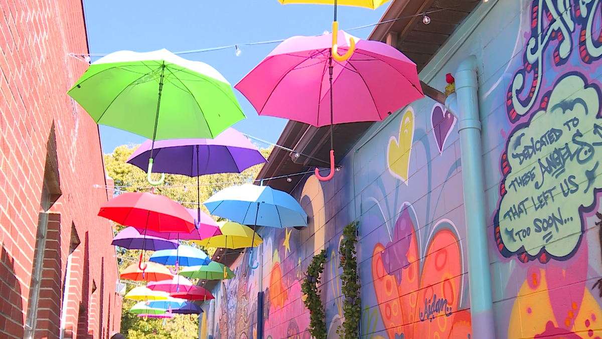 Angel Alley in Mason honors and remembers children who have passed
