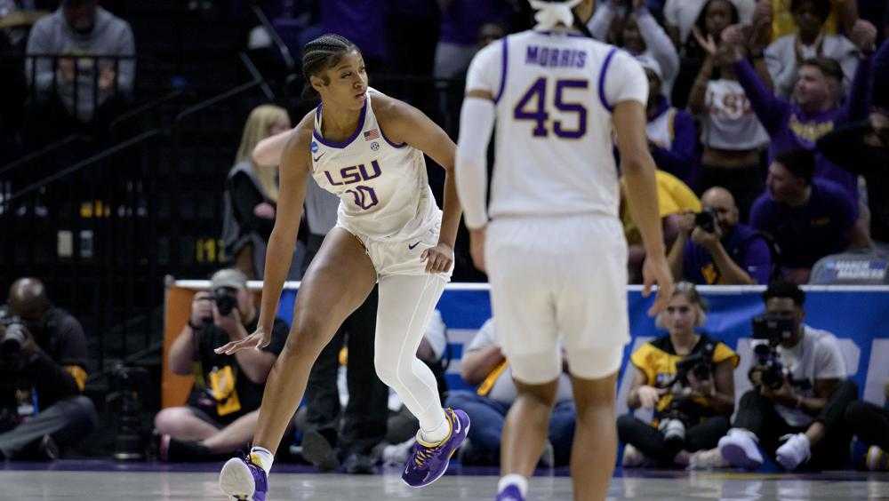 Reese, LSU top Michigan in 2nd round of March Madness