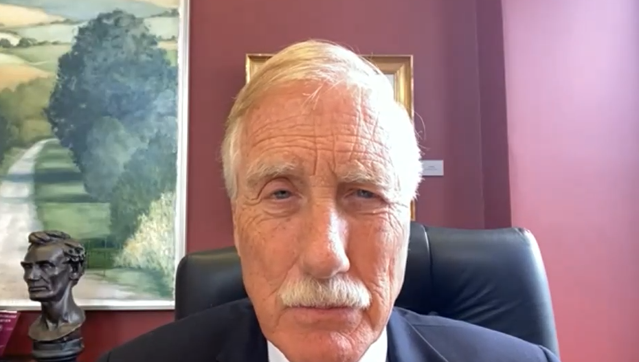 Maine’s Angus King backs bills to curb inflation, correct electoral ...
