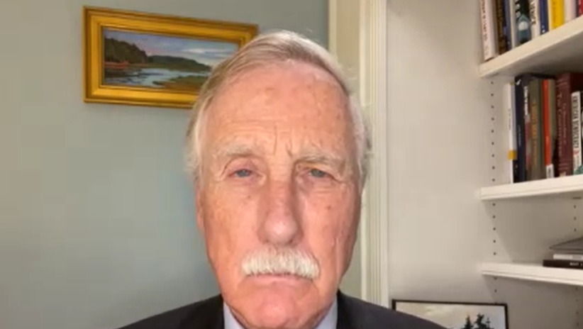 Maine Senator Angus King proposes code of conduct for Supreme Court ...