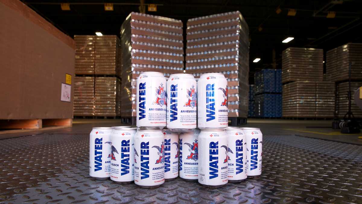 Anheuser-Busch sends thousands of water cans to New Hampshire