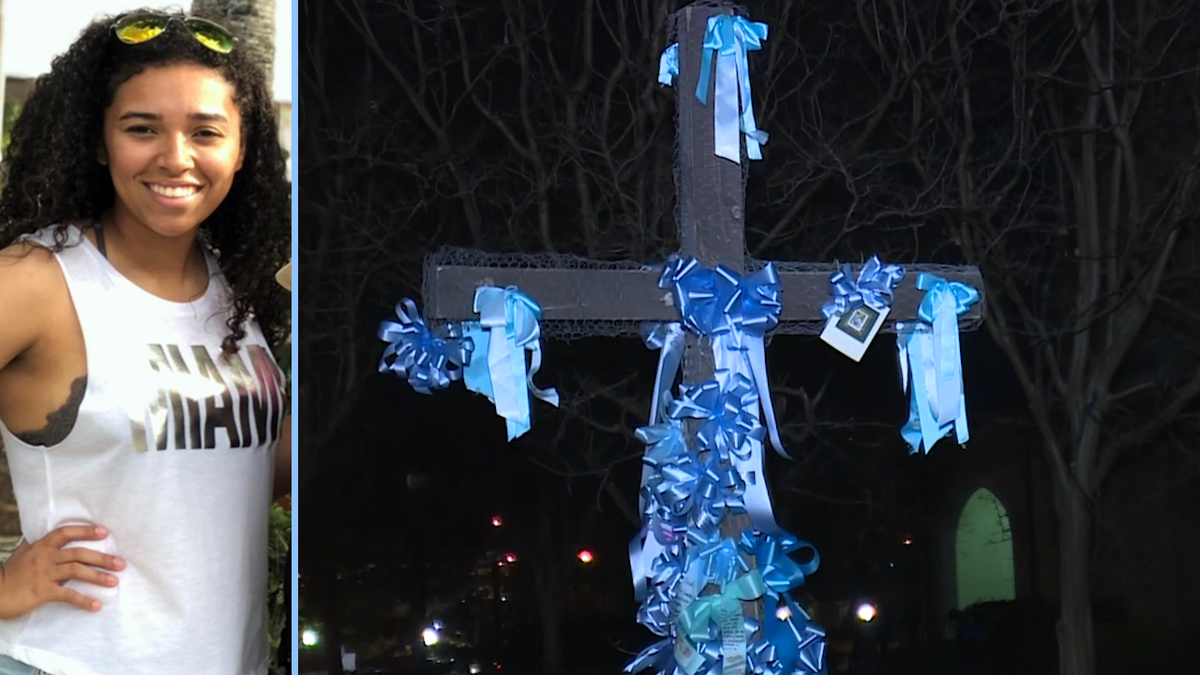 Aniah Blanchard remembered in Homewood with blue ribbon tributes at ...