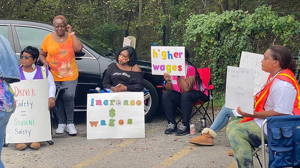 AACPS search for options as school bus drivers strike