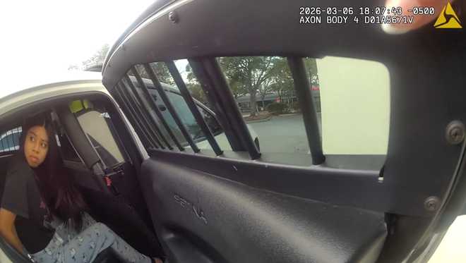 Bodycam shows arrest of Florida student accused of letting newborn die ...