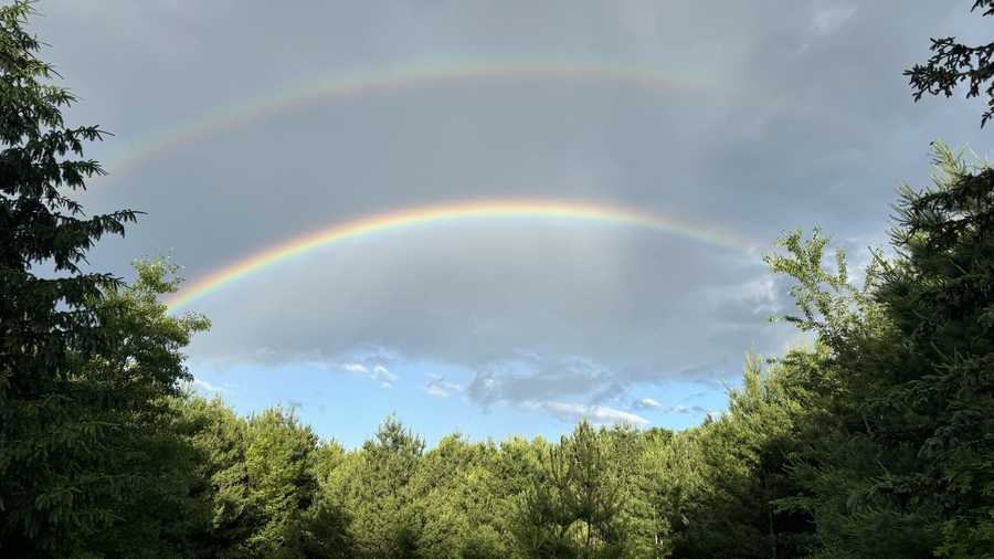 Photos: Rainbow appears across many parts of New Hampshire