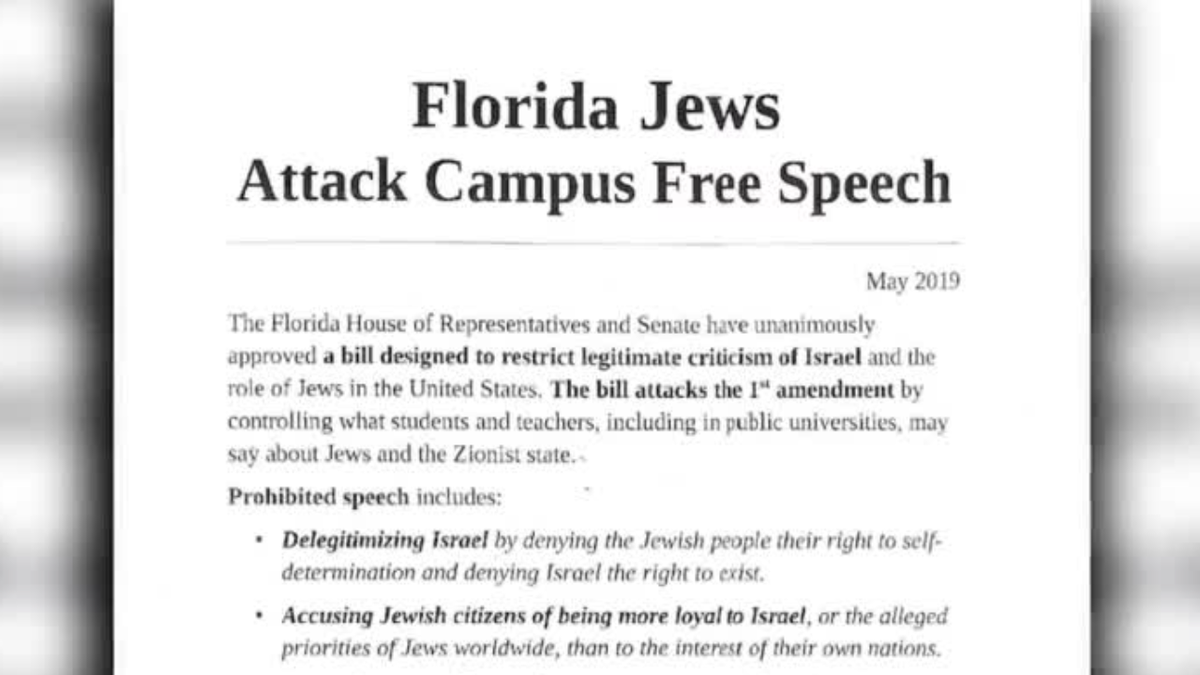 Anti-Semitic flyers found on UCF campus