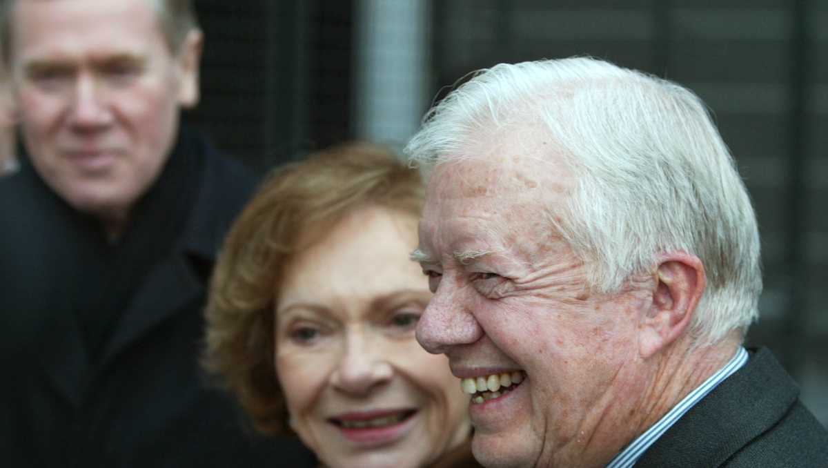 Pres. Jimmy Carter and wife Rosalynn celebrate 70 years of marriage
