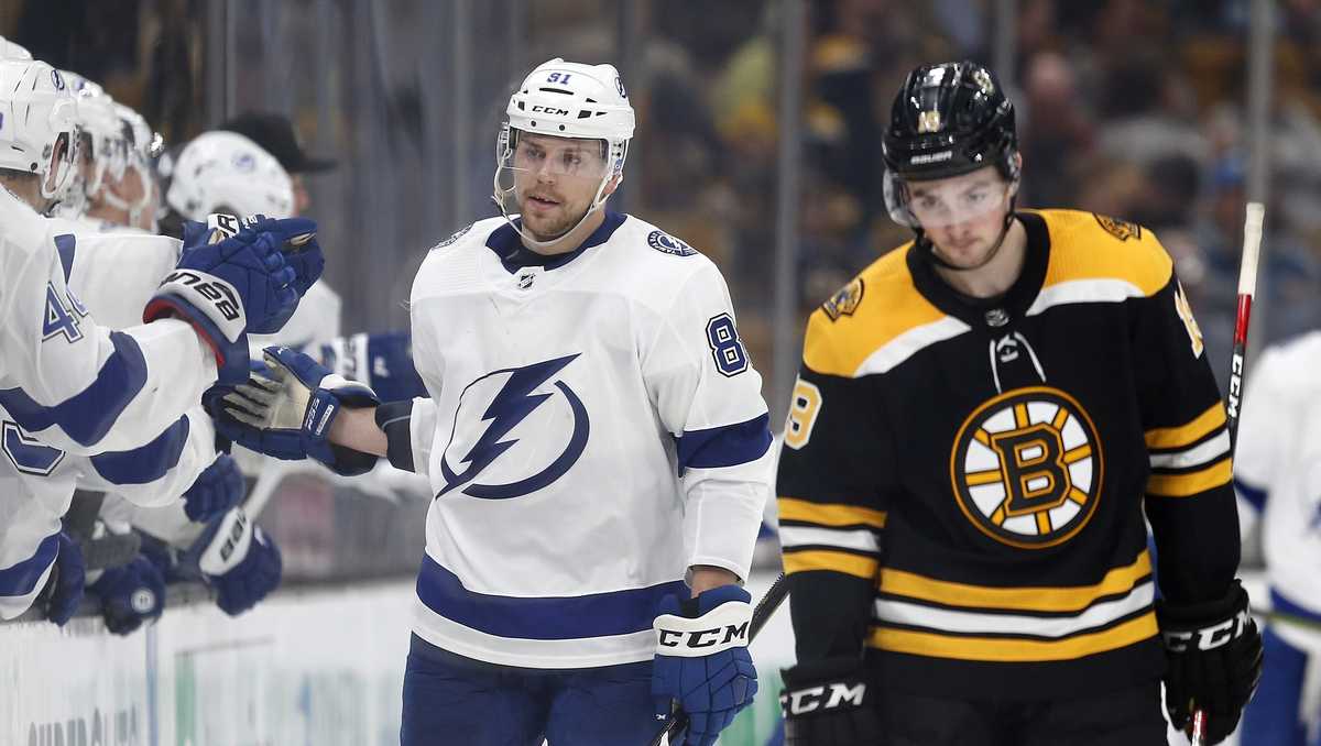 Bruins fall to Lightning at TD Garden in regular season finale