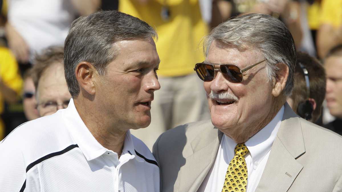 PHOTOS: Hayden Fry through the years