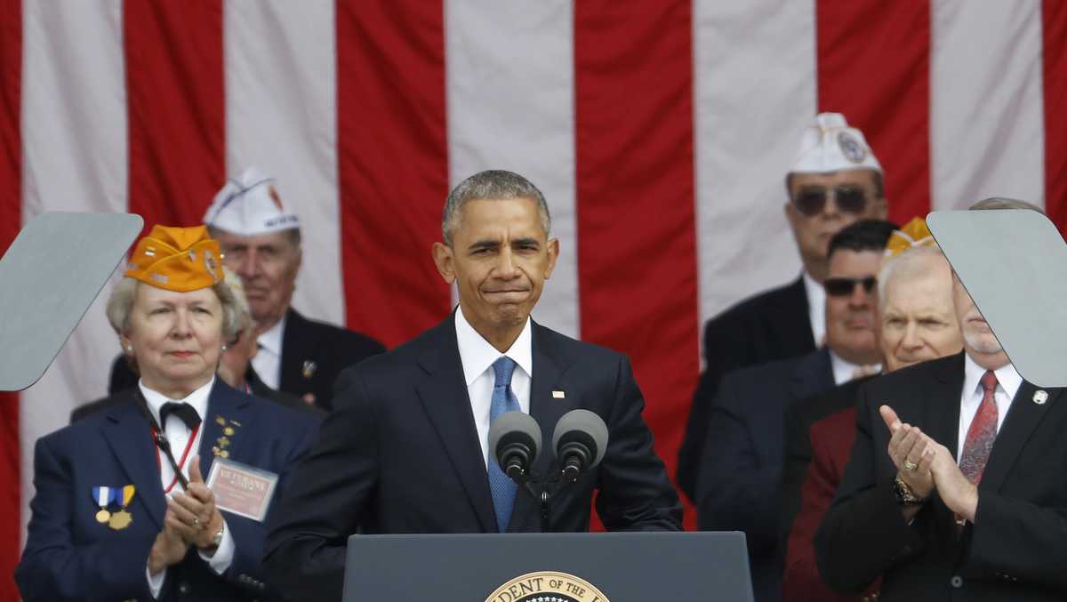 Obama: US military inspiration for national unity