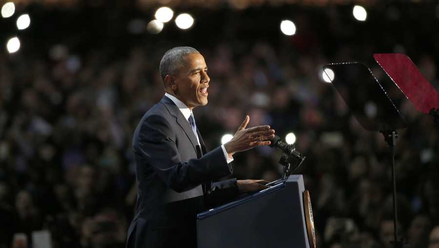 President Obama delivers farewell remarks