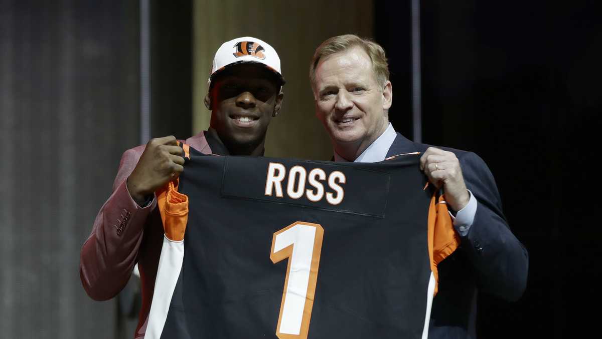 Bengals select WR John Ross from Washington in 1st Round of NFL Draft