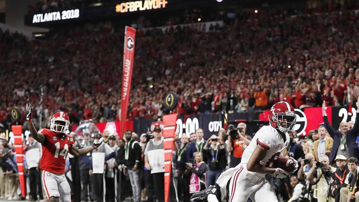 WATCH: Alabama's game-winning touchdown against Georgia in national ...