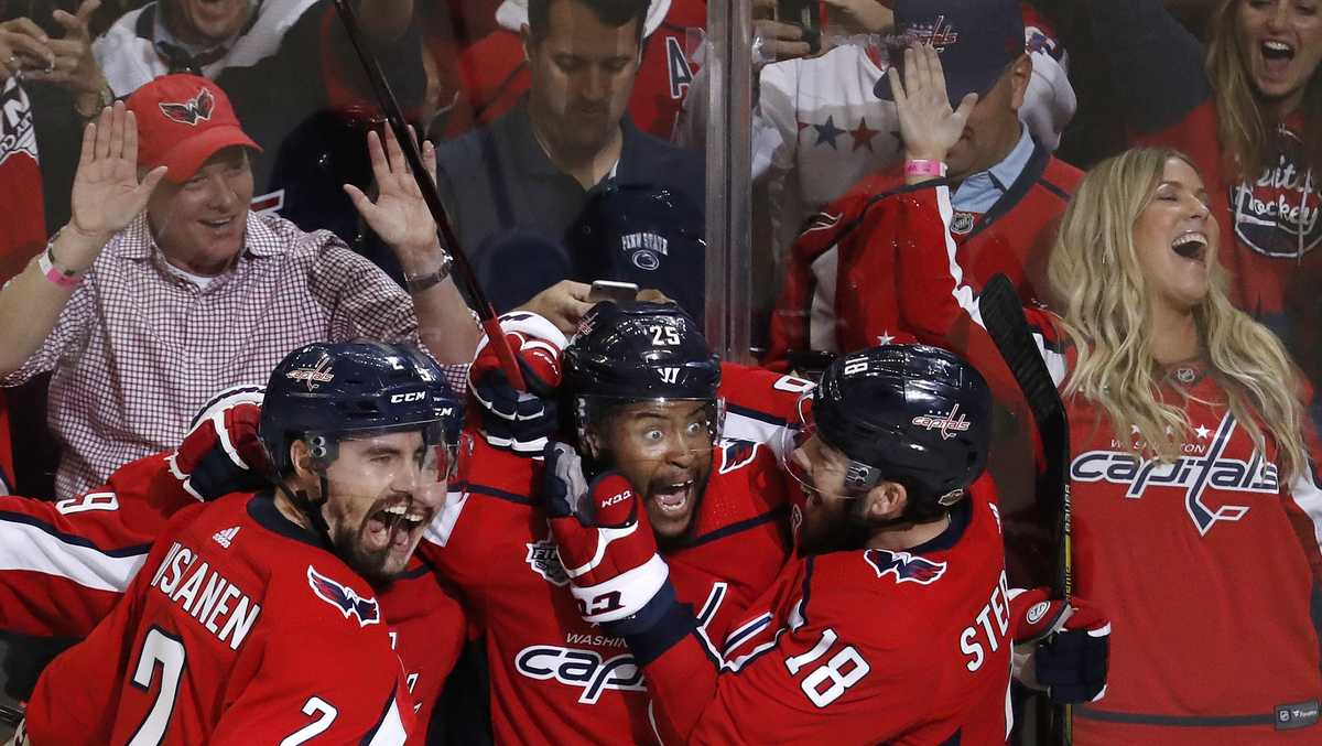 Capitals go up 2-1 in Stanley Cup Final series, beating Golden Knights 3-1