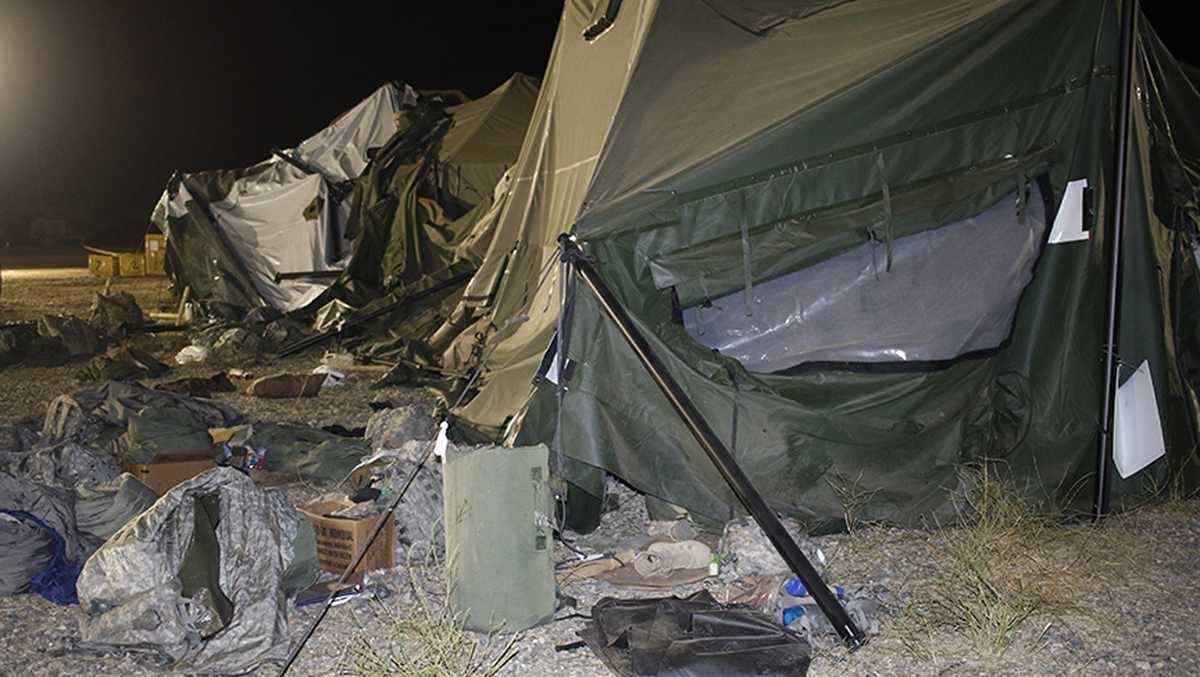 22 injured after tents collapse on NorCal military base