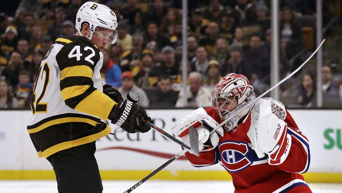 Bruins fall to rival Canadiens in overtime