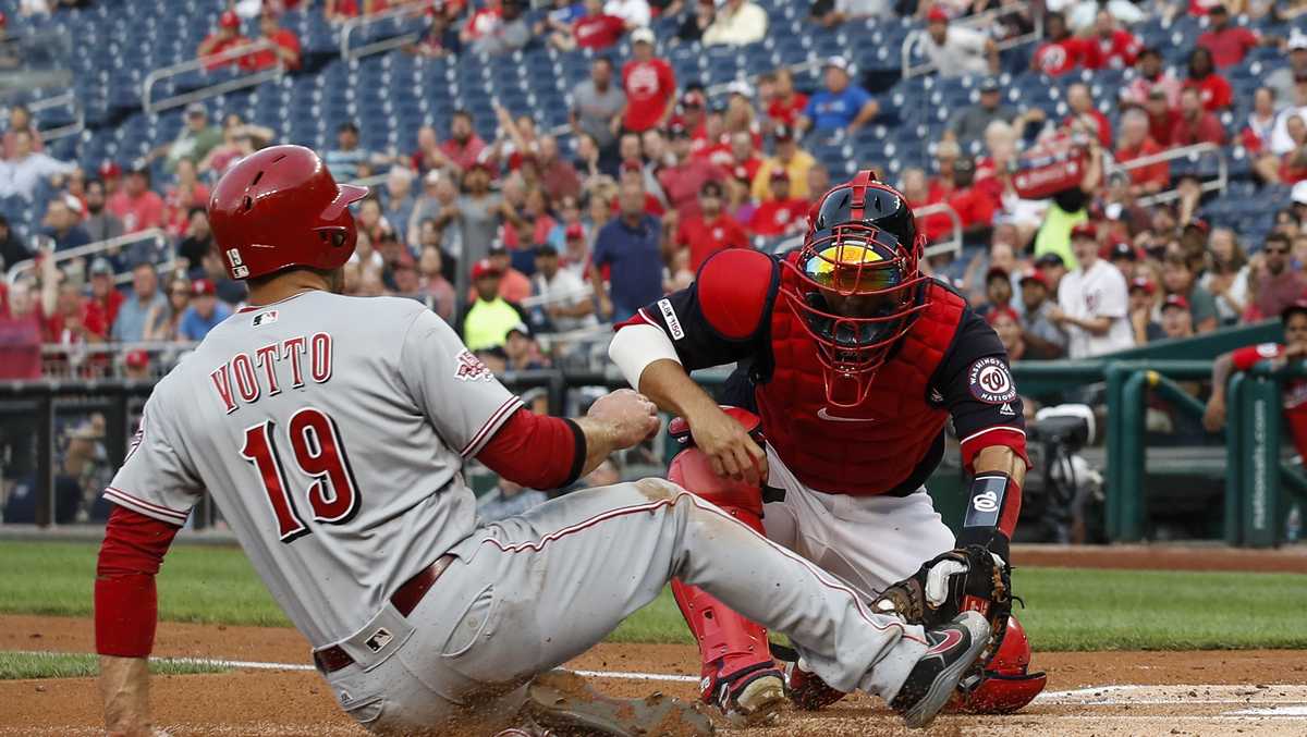Turner, Adams homer; Fedde throws 6; Nationals top Reds 7-6