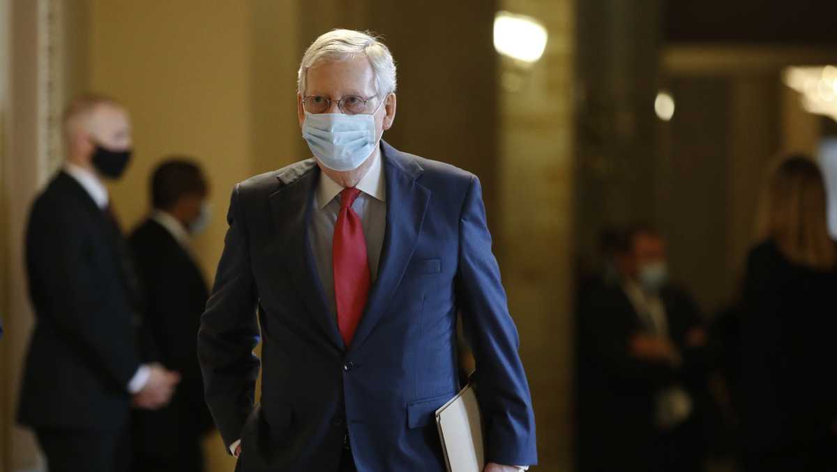 Mitch McConnell stresses need to wear face masks in public