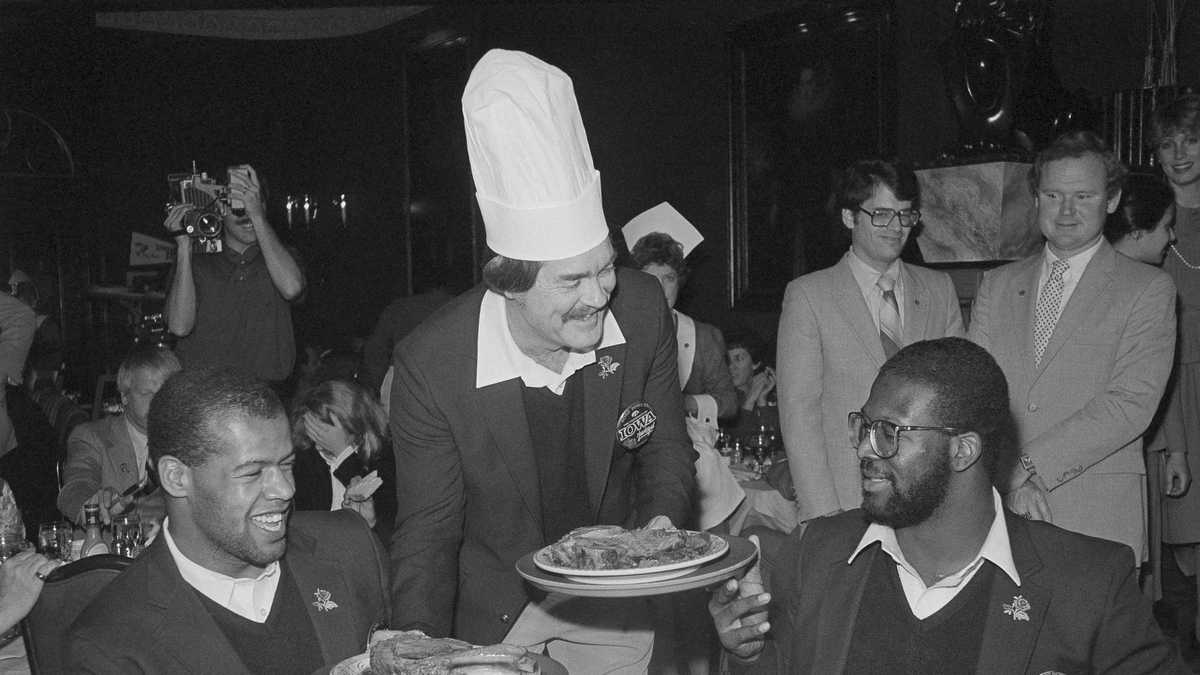 PHOTOS: Hayden Fry through the years